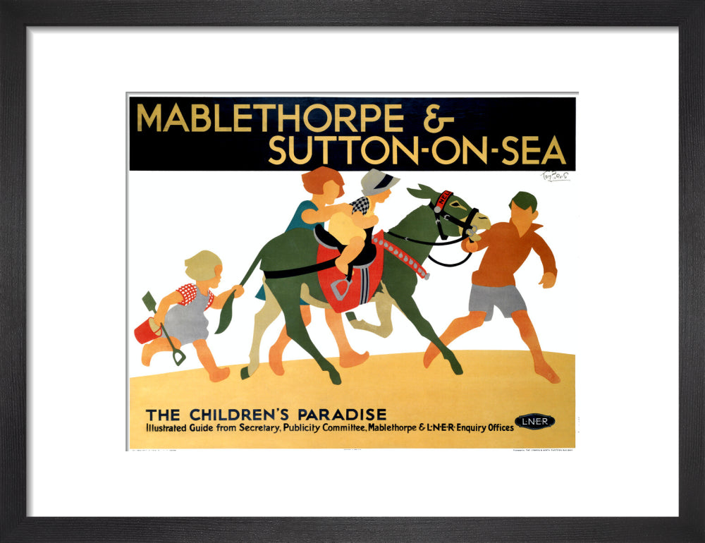 'Mablethorpe & Sutton-on-Sea', LNER poster, 1923-1947. – Science ...