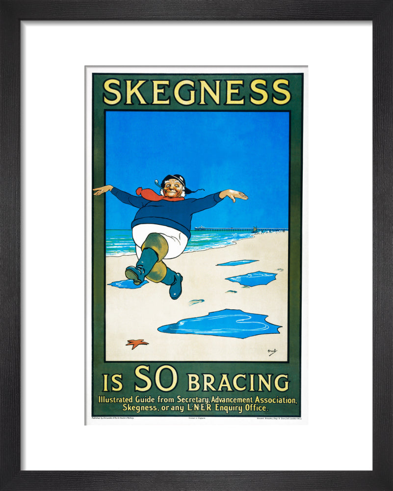'Skegness is SO Bracing', LNER poster, 1926. – Science & Society ...