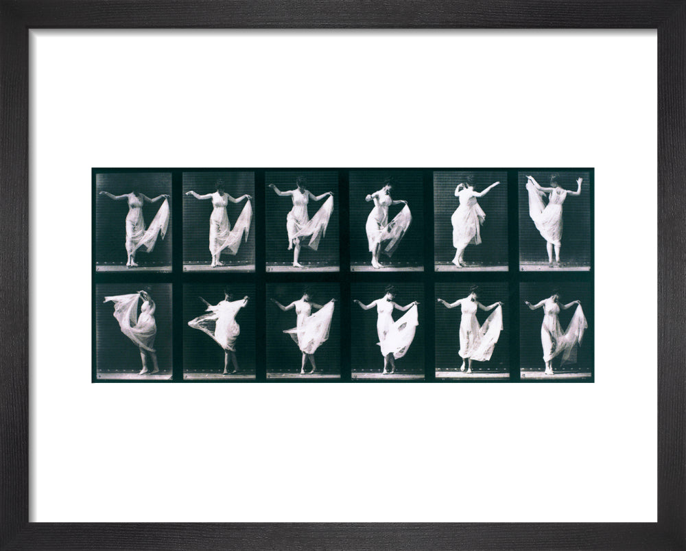 Draped woman dancing, c 1872-1885 – Science & Society Picture Library ...