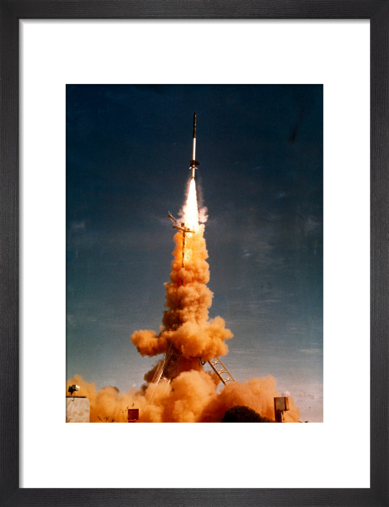 British Skylark high altitude sounding rocket, 1960. – Science ...