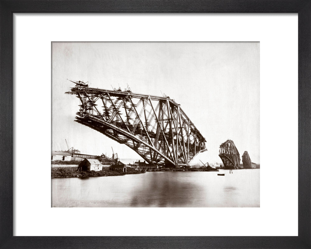 Construction of the Forth Railway Bridge, 1887. – Science & Society ...