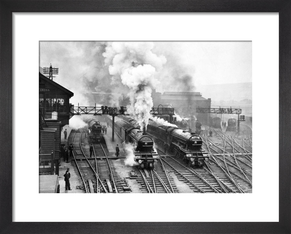 Flying Scotsman at King's Cross station, c 1930. – Science & Society ...